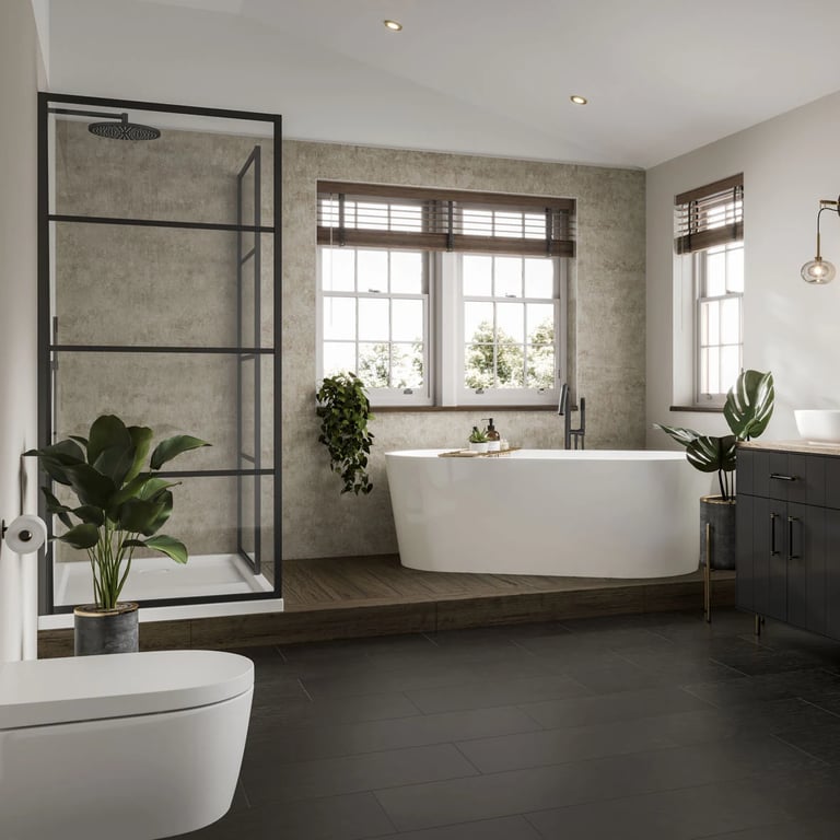 Multipanel Linda Barker Stone Elements Wall Panel Hydrolock 2400 x 1200mm