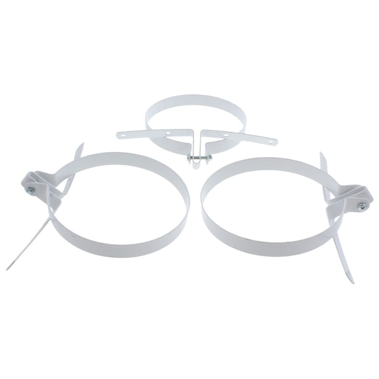 Worcester 150mm Flue Wall Clamps (3 Pack) 7716191102