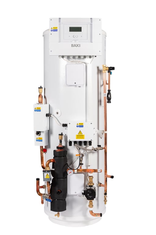 Baxi ASHP Pre-Plumbed Indirect Hot Water Cylinder, 300L - 7853988