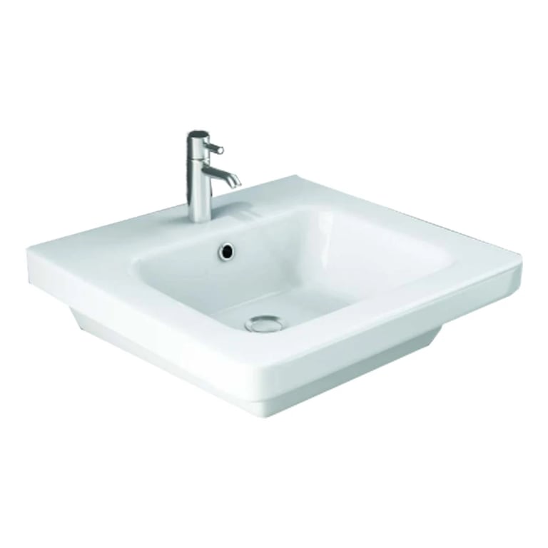 RAK Ceramics Resort 500mm Basin 1 Tap Hole - RST0501AWHA