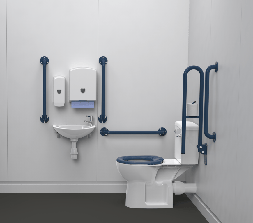 Fitzroy of London PRO Close Coupled Doc M Pack Dark Blue Grab Rails ...