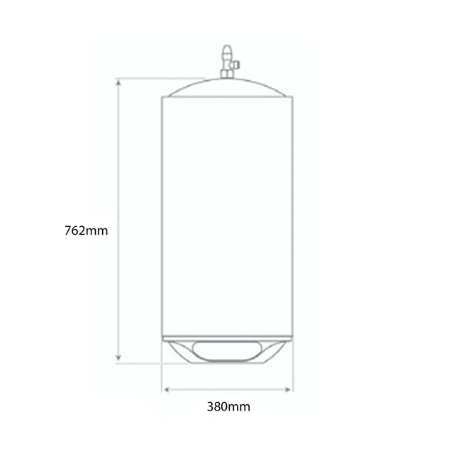 Hyco Powerflow Smart 50L Multipoint Unvented Water Heater, 3kW - PF50S
