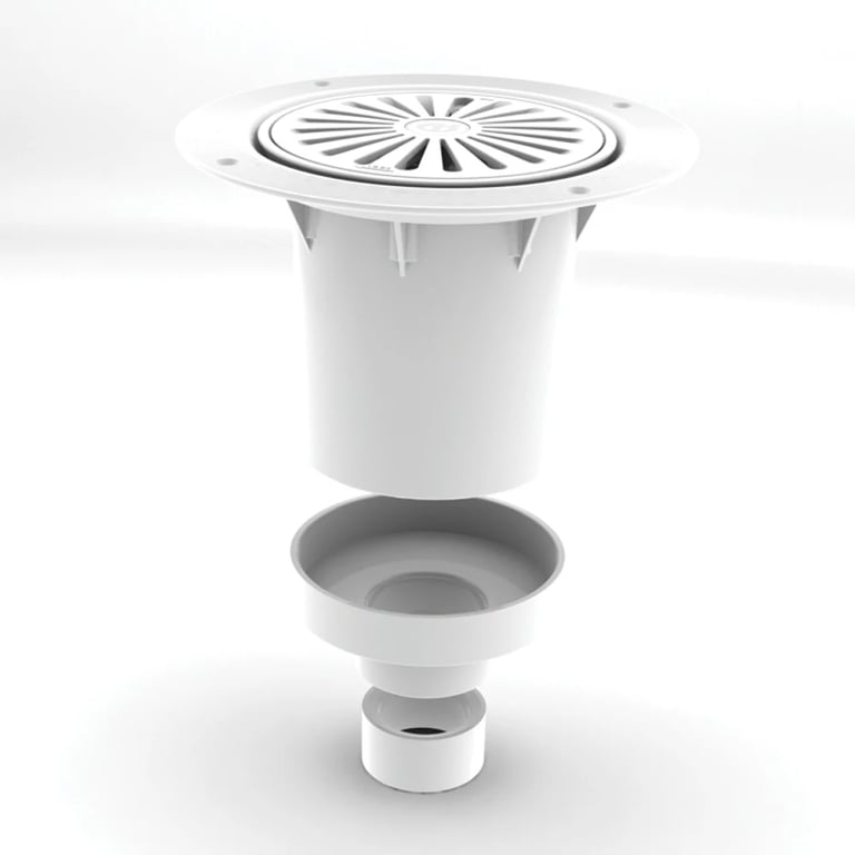 AKW TF75 Standard Wet Room Drain Waste 75mm - 25408