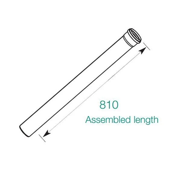 Warmflow HE Plume Management Kit 1000mm Extension
