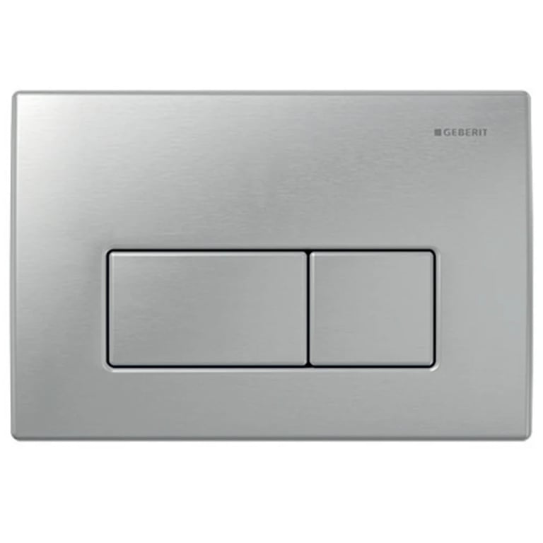 Geberit Kappa 21 Dual Flush Plate for Concealed Cisterns - Stainless Steel