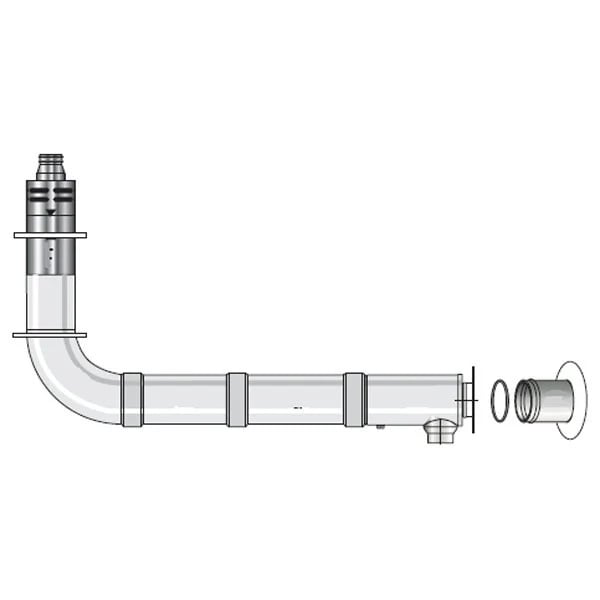 Grant High Level Balanced Flue Kit HLK015090