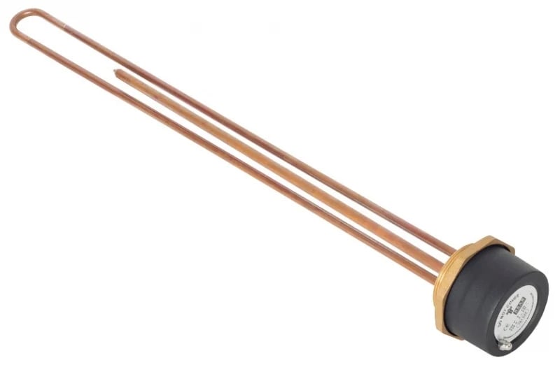 Tesla 14" Copper Immersion Heater & Thermostat - TIH510