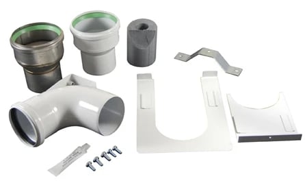 Worcester Oilfit Conventional Vertical Flue Kit 100/103mm 7716190104