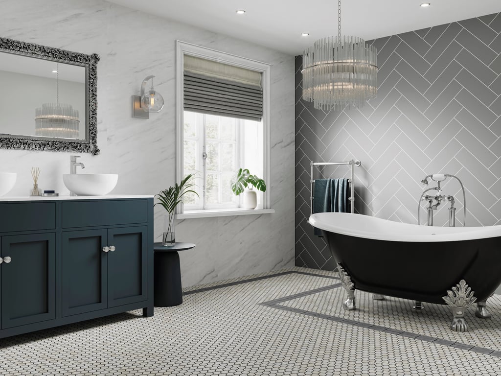 Multipanel Levanto Marble Wall Panel H/L 2400x1200mm