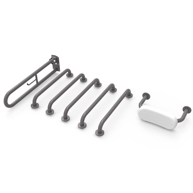Fitzroy of London Pro Doc M Pack Straight Grab Rails 230004/GY