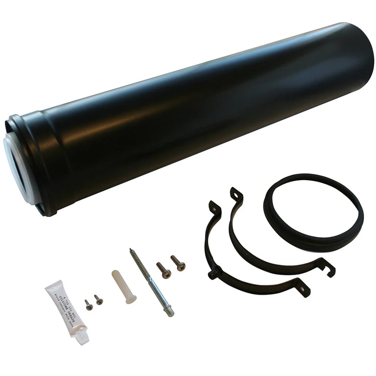 Worcester Bosch Greenstar Oilfit 600mm External Flue Extension 80/125mm ...