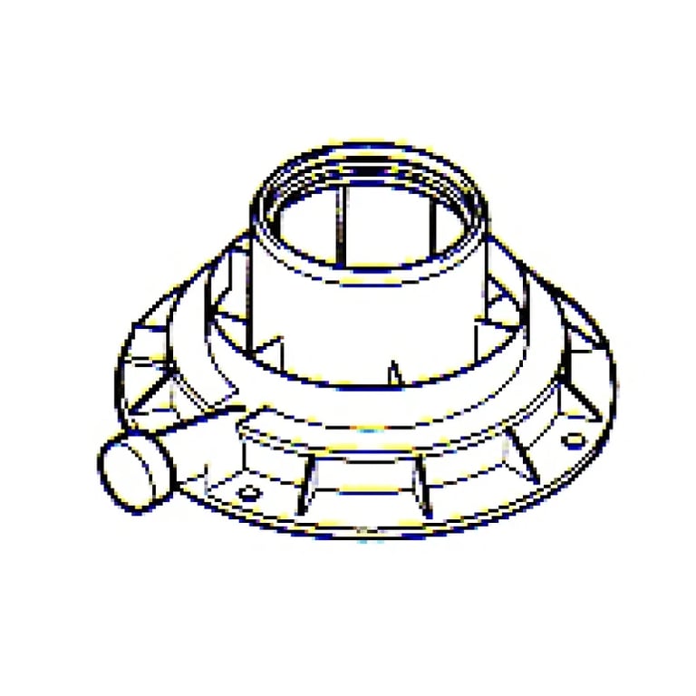 Vaillant 125mm Vertical Flue Adapter 303926