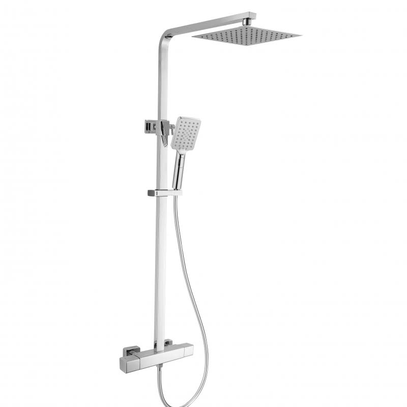 RAK Ceramics Compact Square Exposed Thermostatic Shower Column with ...