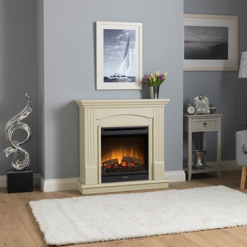Dimplex Chadwick Electric Fire Suite Stone - CDW15XHD