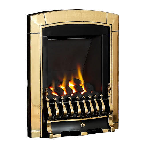 Flavel Caress Traditional HE Inset Gas Fire Slide Control Brass