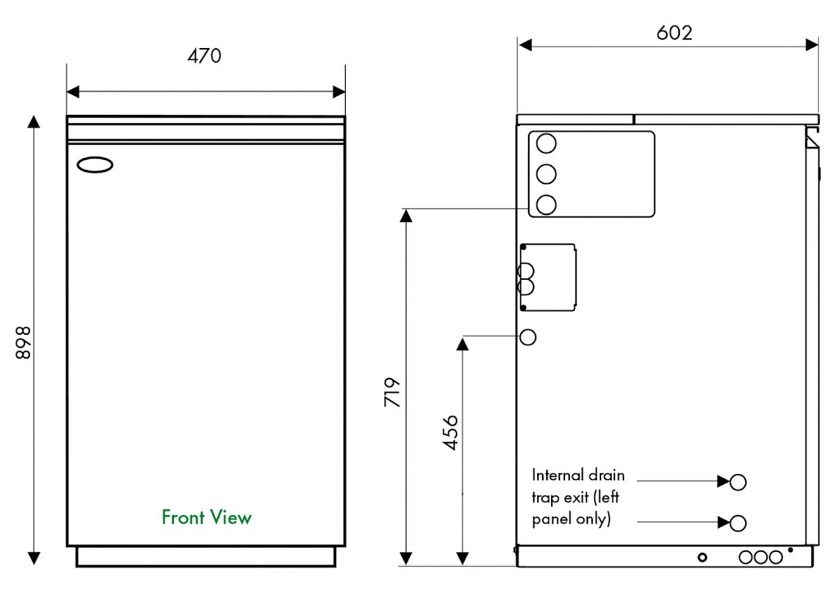 Grant Vortex Pro 26/46 System Internal Oil Boiler