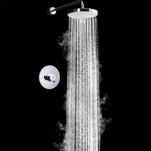 Mira Minilite BIR Thermostatic Mixer Shower - Concealed with Wall Fixed ...