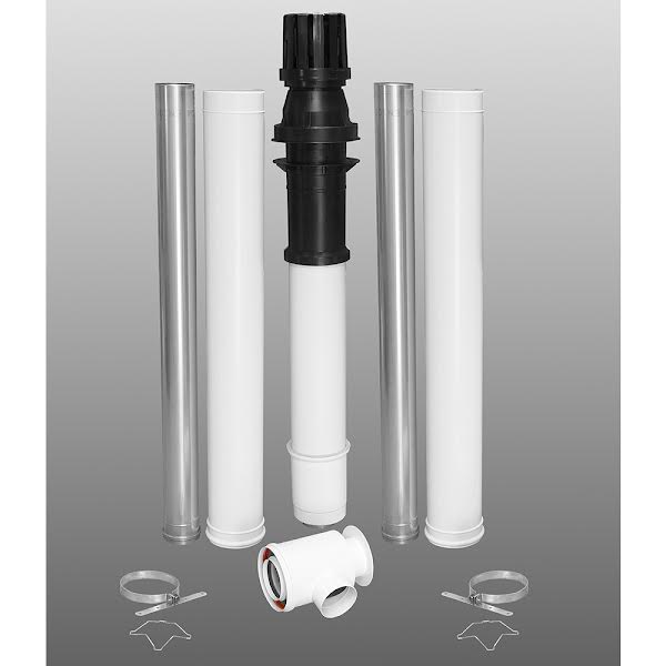 Firebird 5" Diameter 3m Vertical Balance Flue Kit