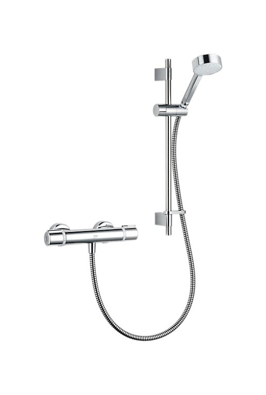 Mira Relate EV Thermostatic Bar Valve Mixer Shower Chrome - 2.1878.001