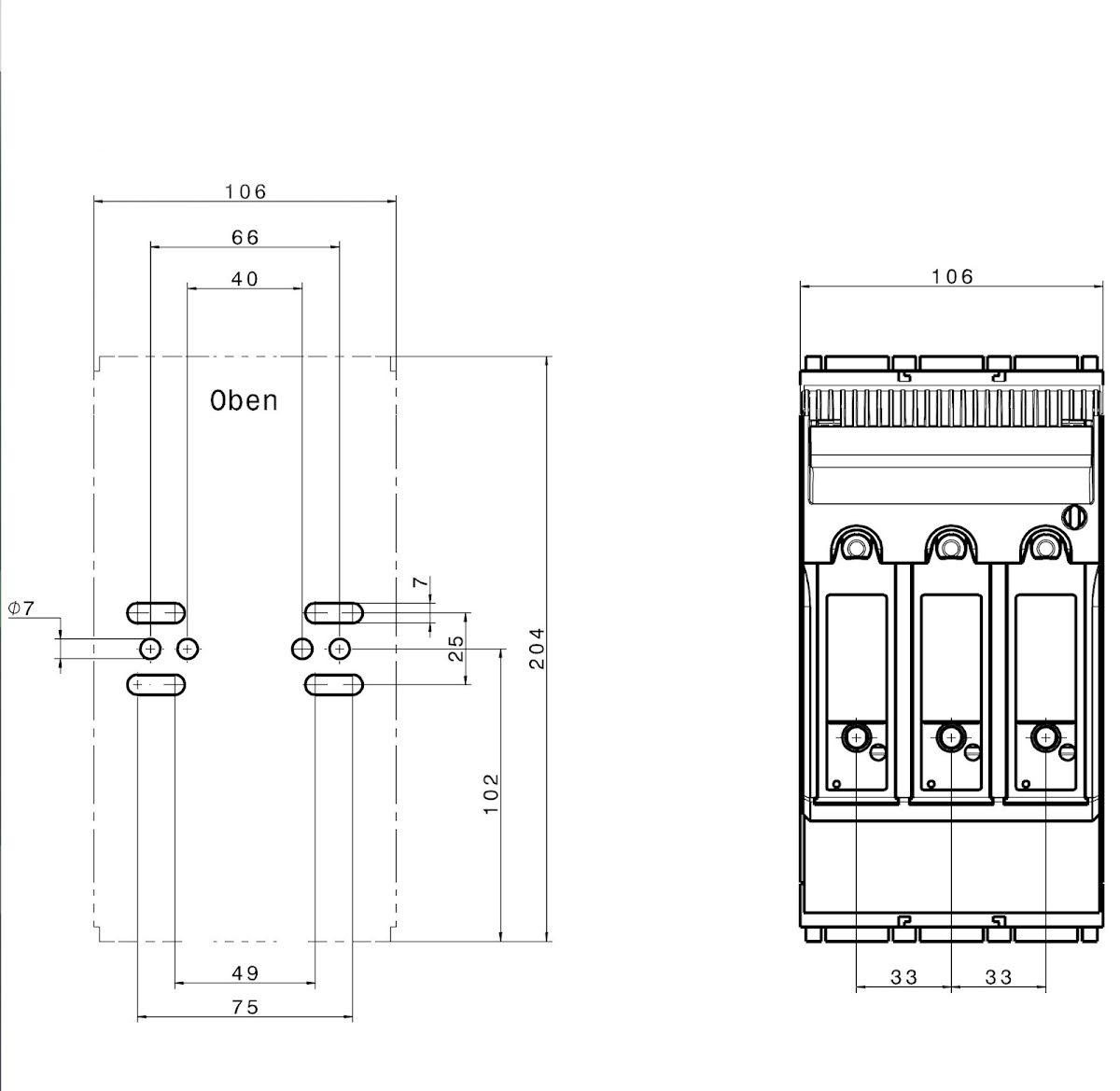 Jean Muller Keto Size 00 Fuse Switch Battery Isolator - T500113002