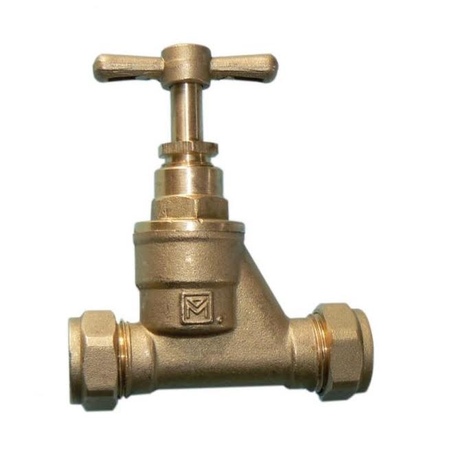 28mm Brass Stopcock - 10045131