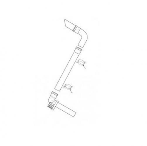 Baxi Multifit Group A 100mm Plume Displacement Kit White 720627001