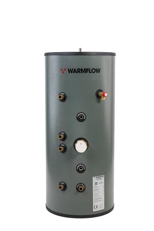 Warmflow Nero Twin 200 Litre Vented Cylinder - TW200V