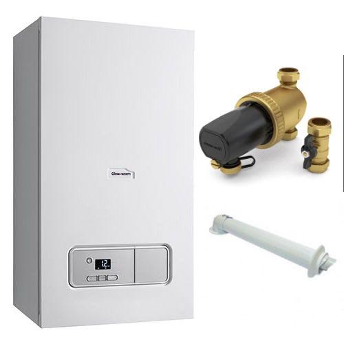 Glow-worm Energy 25kW Gas Combi Boiler Horizontal Flue 0010040024