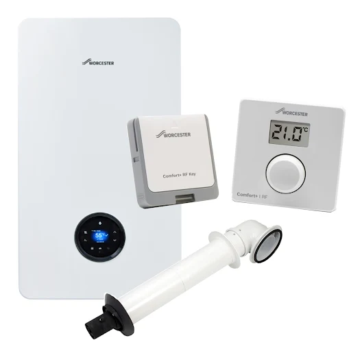 Worcester Greenstar 8000+ 36kW Gas Combi Boiler - Horizontal Flue ...