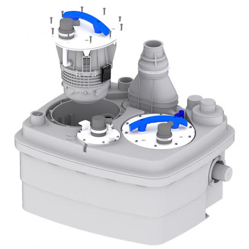 Saniflo Sanicubic 2 Pro Macerator Pump - 6102